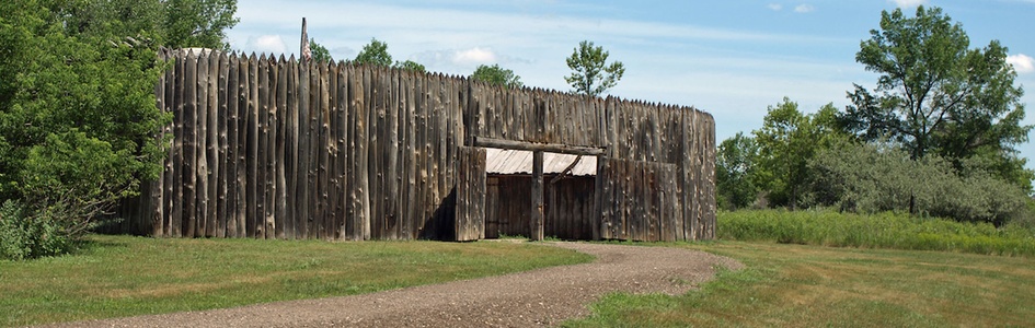 Lewis & Clarks vinterbase Fort Mandan i North Dakota | FDM Travel